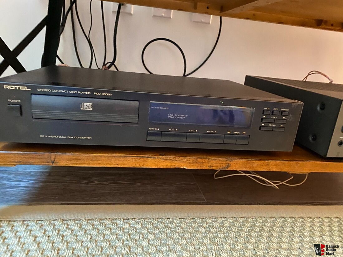 Used Rotel RCD9856X CD Player for Sale For Sale - Canuck Audio Mart