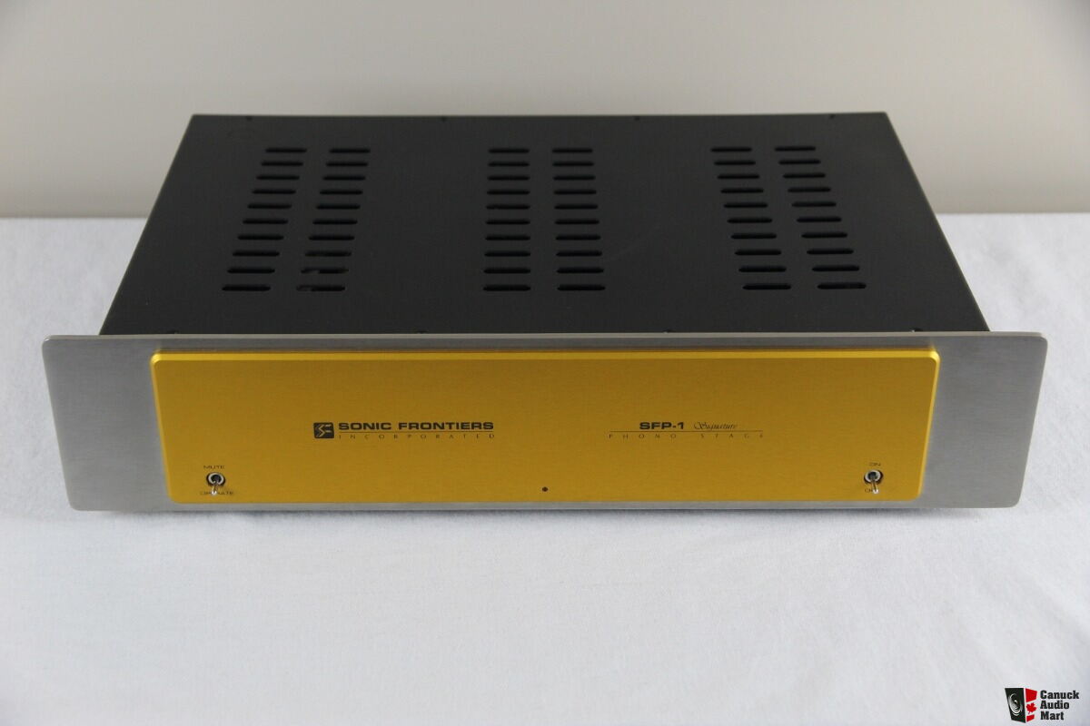 Sonic Frontiers SFP-1 Signature Phono Stage - Upgraded with High End ...