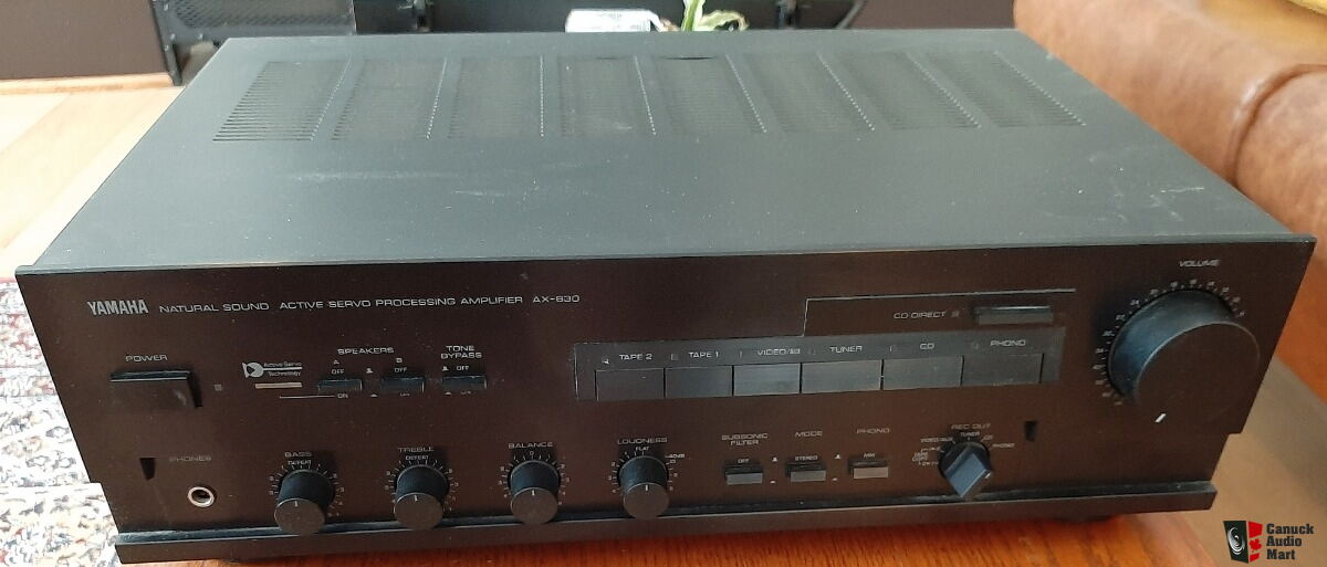 Yamaha AX-630 servo stereo integrated amplifier Photo #3200194 - Canuck ...