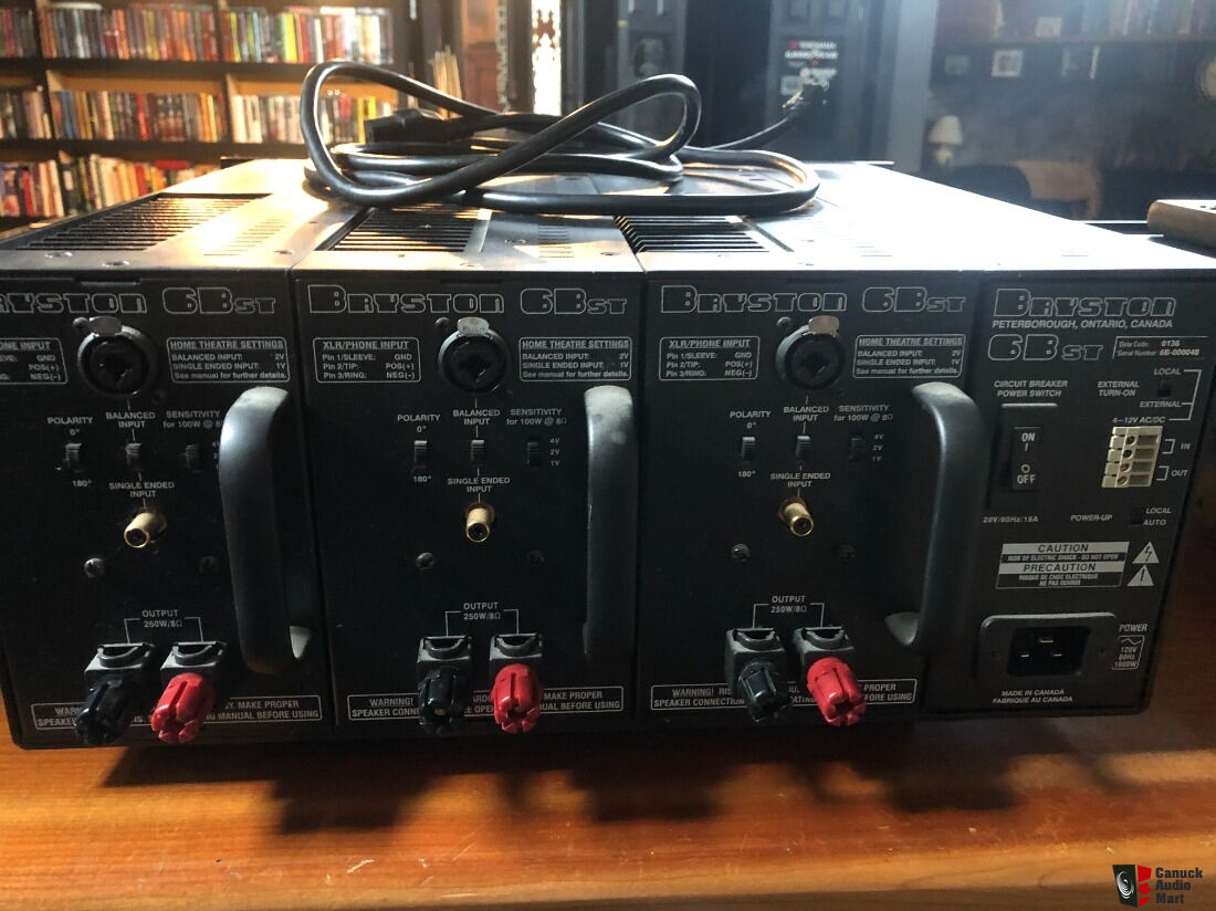 Bryston 6B SST For Sale - Canuck Audio Mart