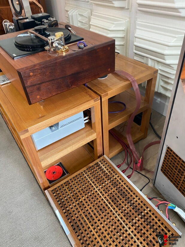 Box Audio Furniture equipment stand, Model D3S Sapele (moving sale ...