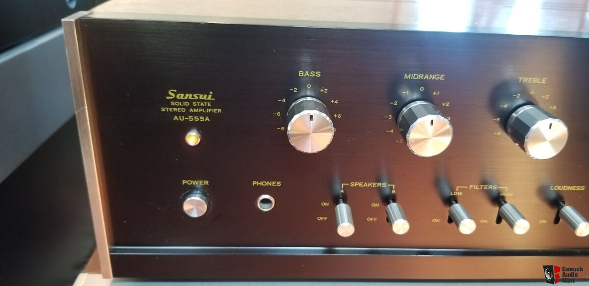Sansui 555A Integrated Amplifier Photo #3204098 - Canuck Audio Mart