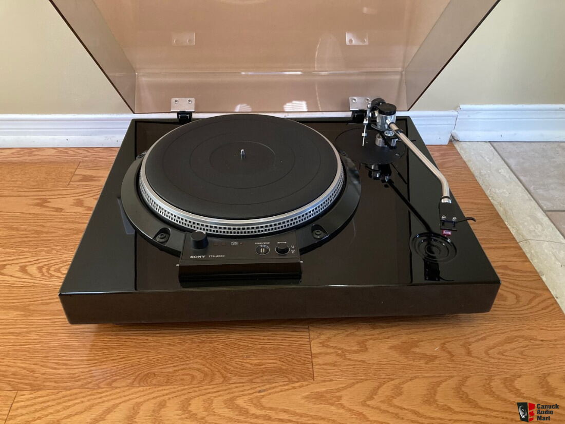 Sony TTS-8000 high end turntable with Audiocraft AC-400C 12" long ...