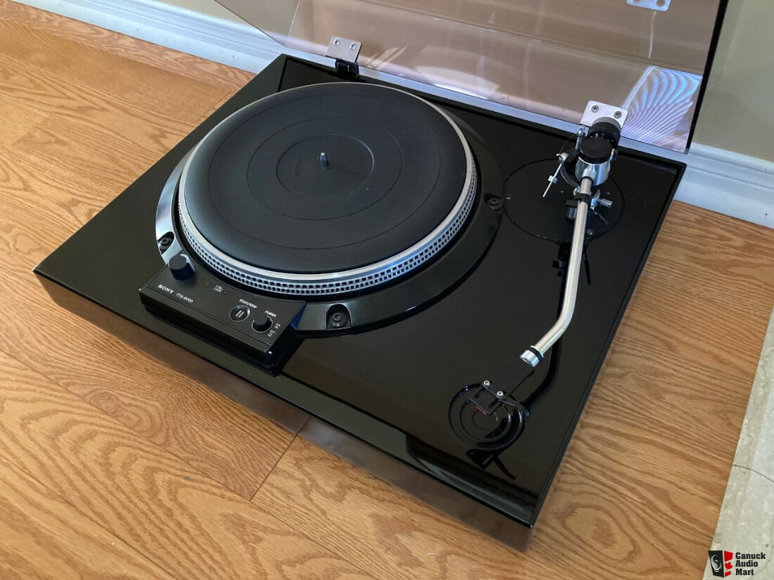Sony TTS-8000 high end turntable with Audiocraft AC-400C 12" long ...