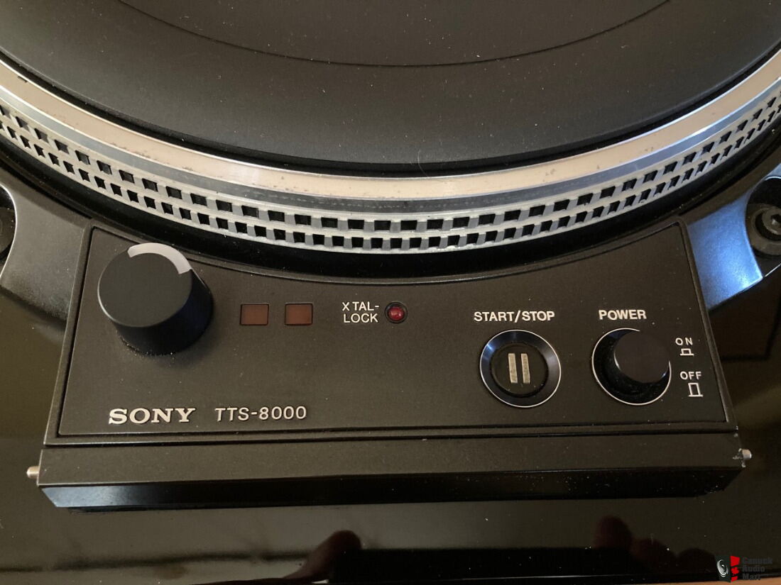 Sony TTS-8000 high end turntable with Audiocraft AC-400C 12" long ...