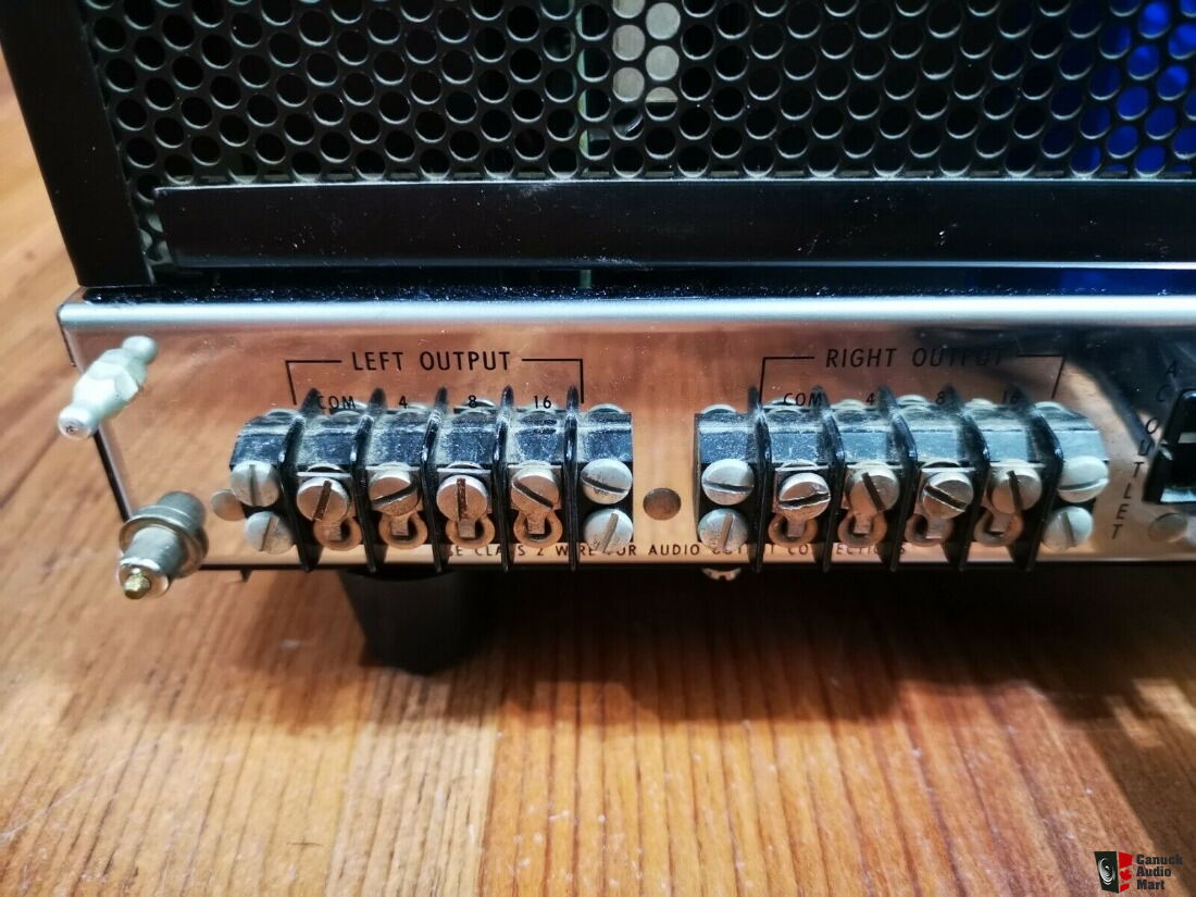 Vintage Mcintosh MC2105 Stereo Power Amplifier (Serviced & Recapped ...