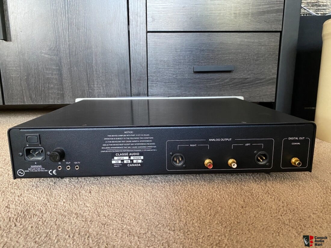 Classe CDP-10 CD/HDCD Player Photo #3209801 - US Audio Mart