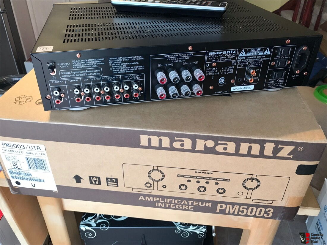 Marantz PM 5003 Integrated Amp Photo #3211349 - Canuck Audio Mart