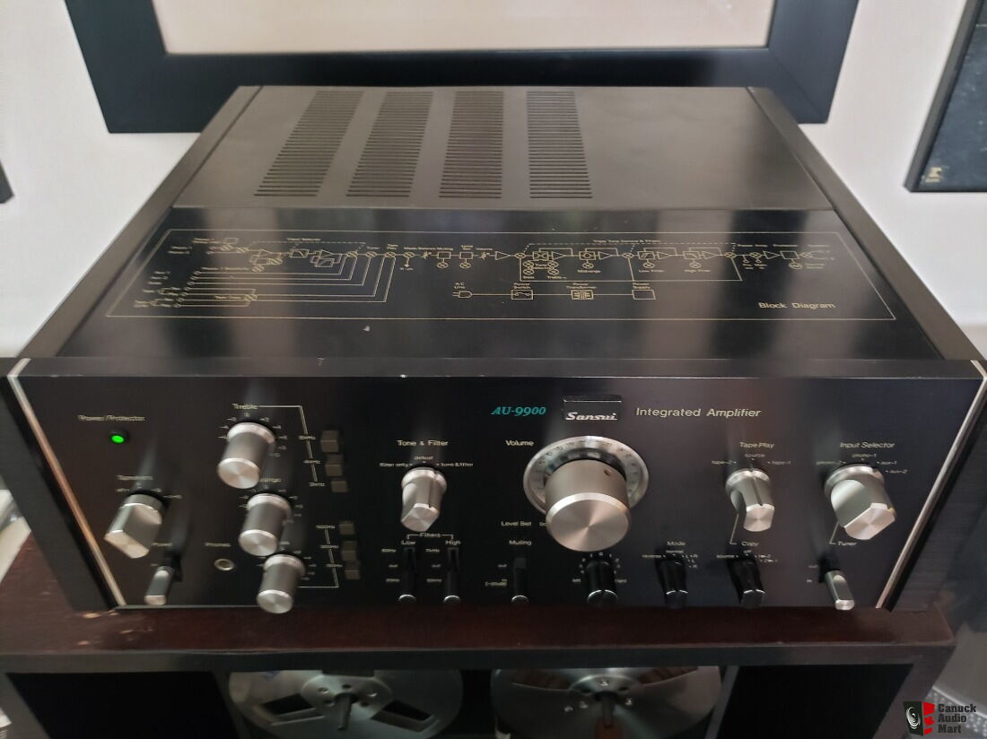 Sansui AU-9900 integrated stereo amplifier Photo #3212555 - UK Audio Mart