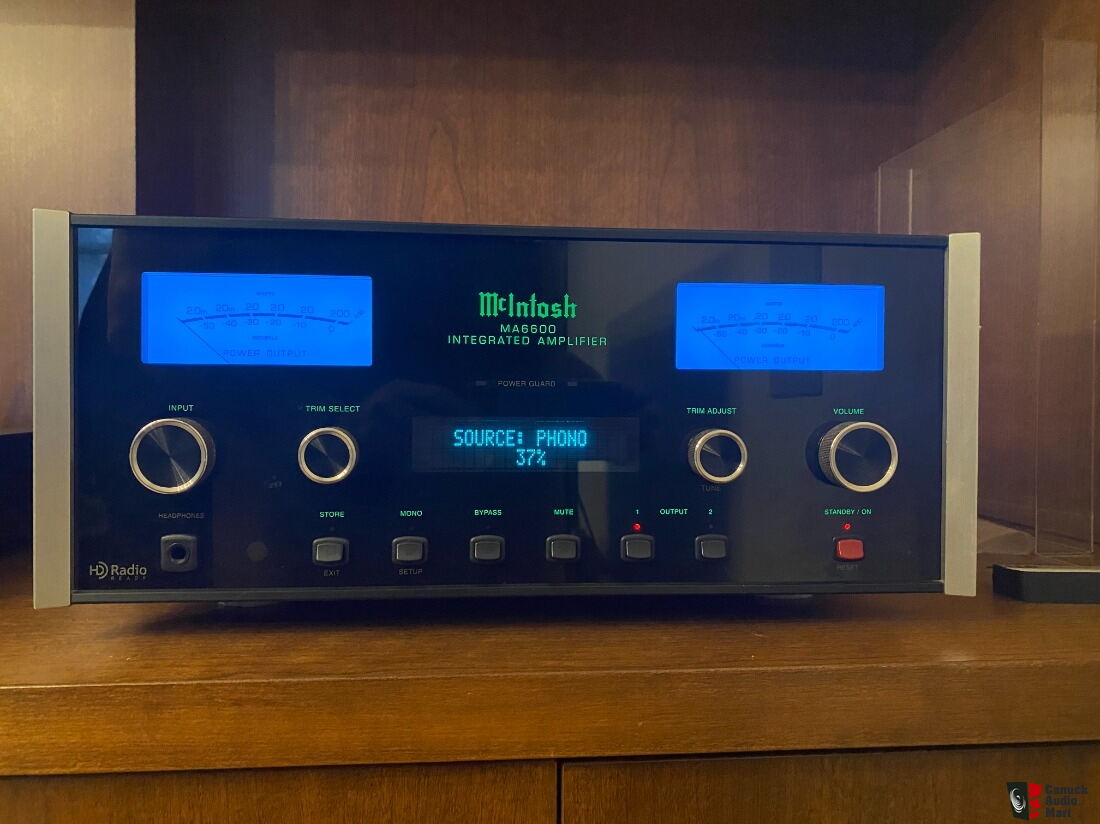 McIntosh MA6600 Integrated Amplifier with Auto-transformer Photo ...