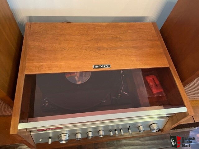 Rare/Hard to Find Sony HP-580 Console - Vintage Stereo Turntable Photo ...