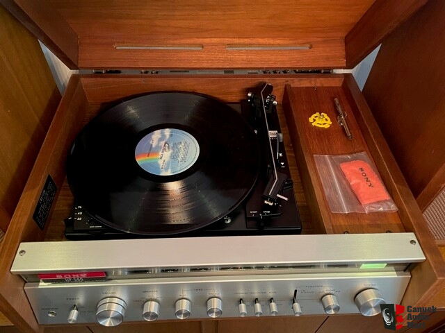 Rare/Hard to Find Sony HP-580 Console - Vintage Stereo Turntable Photo ...