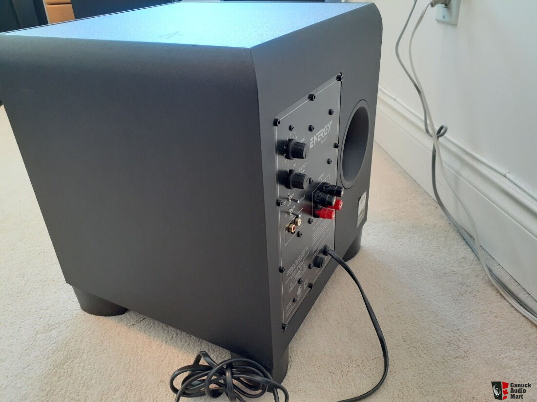 Excellent and Powerful Energy 10" 225 Watts Peak Down-Firing Subwoofer ...