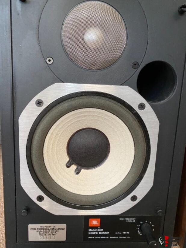 Unmolested JBL 4401 Speakers w/ CFCN Station Studio Plaques, Excellent ...