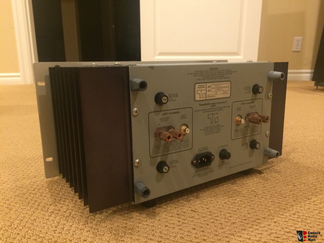 Threshold Stasis S/150 II Power Amplifier - Nelson Pass Design Photo ...