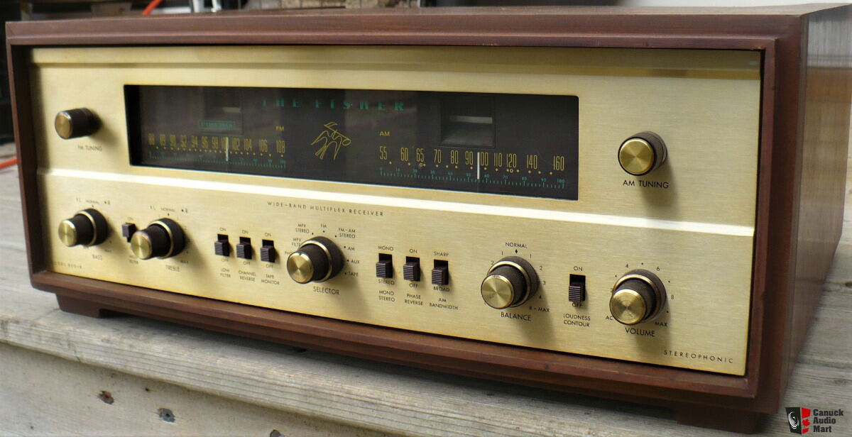Very Nice Super Rare Fisher 800B Stereo Full Vacuum Tube Receiver Photo ...