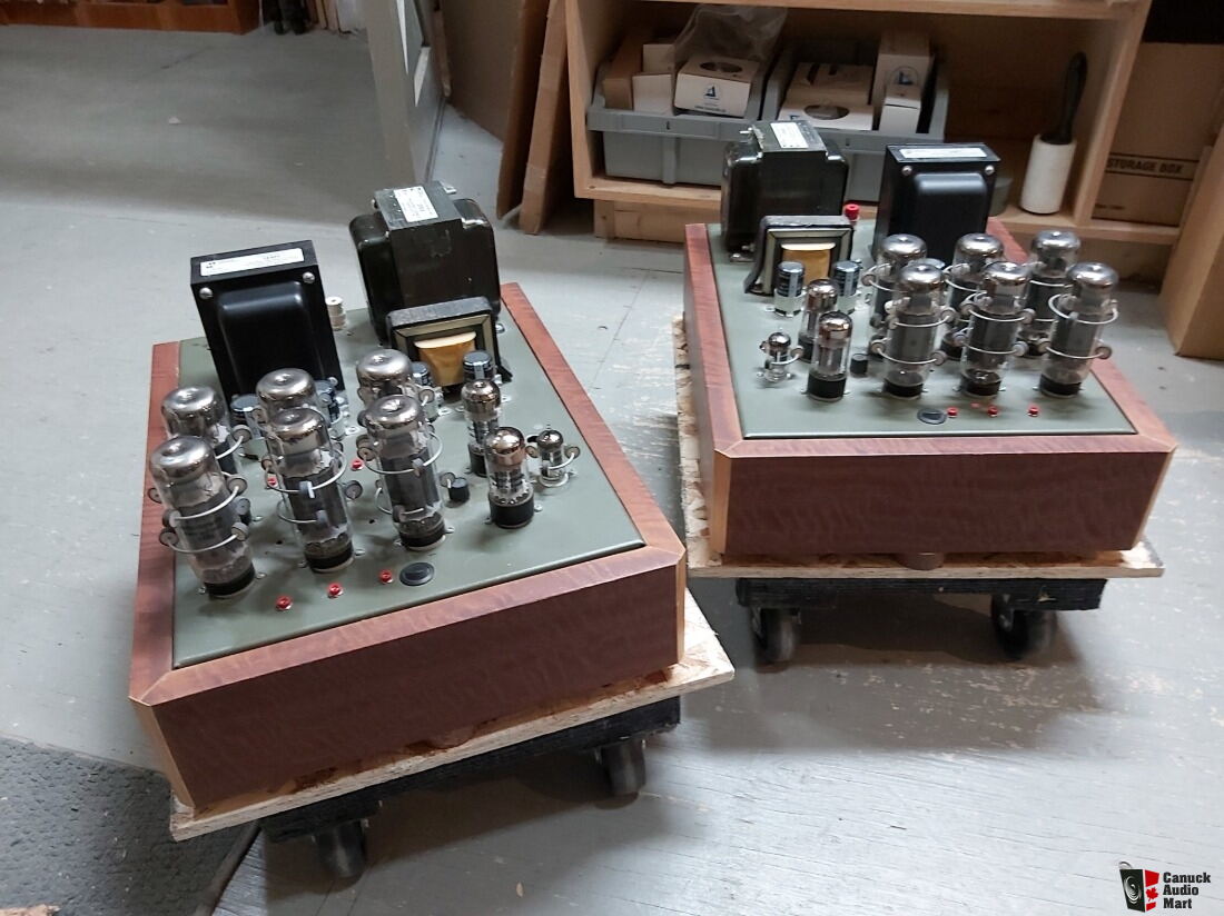 Custom Triode Monoblock power amps Dealer Ad - Canuck Audio Mart