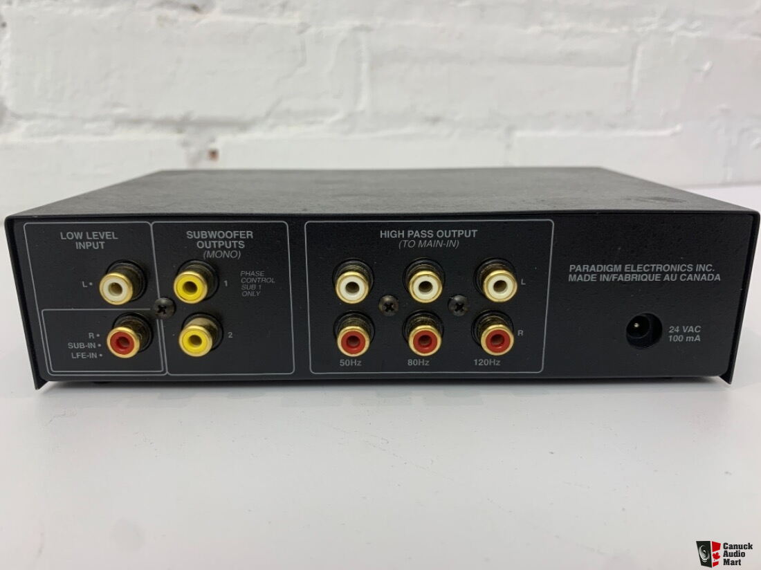 Paradigm 15a Reference Servo Sub with X-30 Crossover Photo #3226746 ...