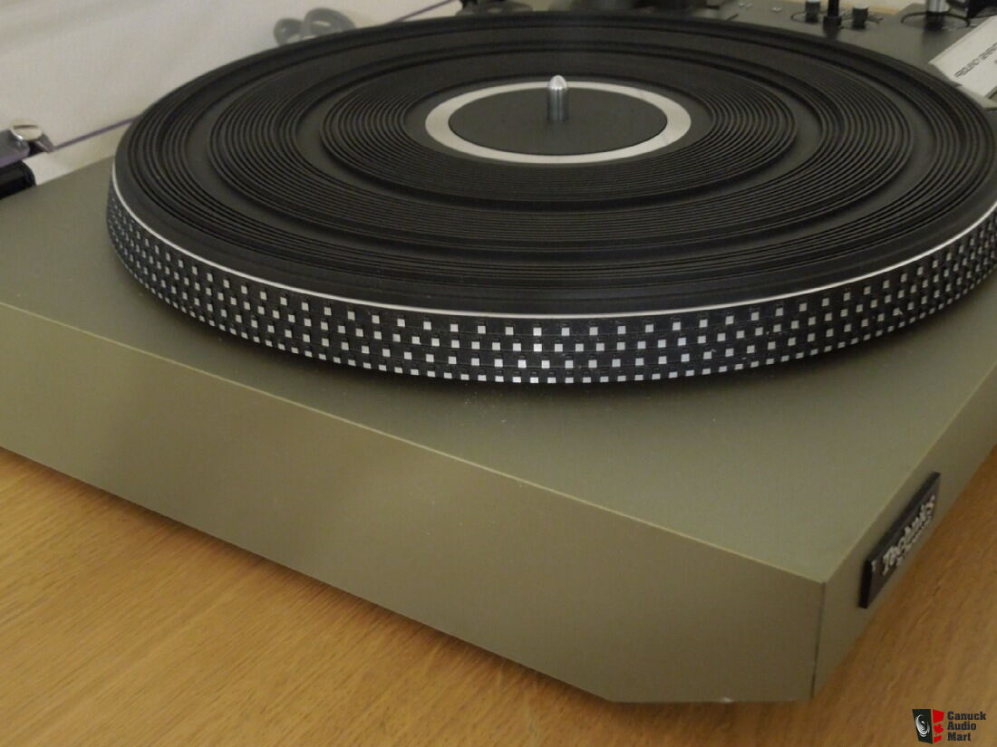 Technics SL-23 Belt Drive turntable with Audio-Technica AT11E Cartridge ...