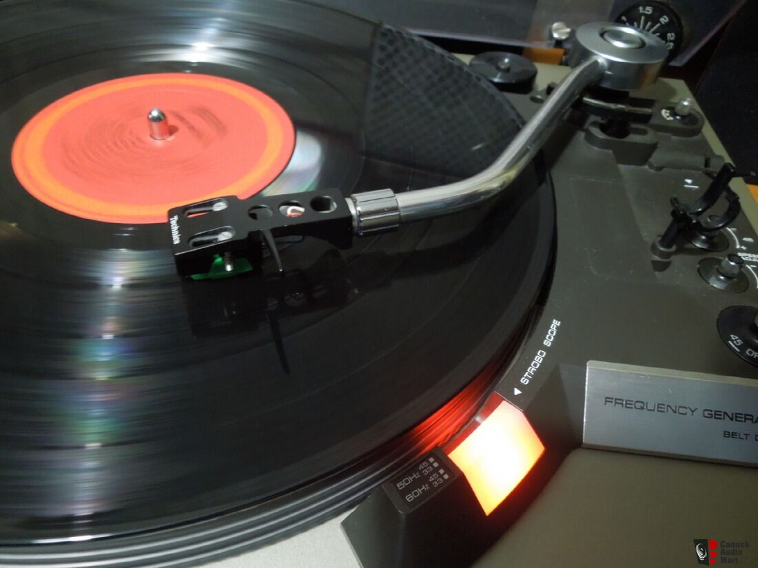 Technics SL-23 Belt Drive turntable with Audio-Technica AT11E Cartridge ...