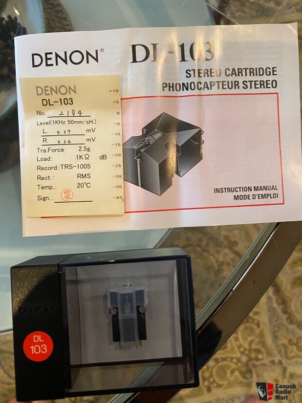 Denon DL103, MC Turntable Cartridge Photo #3237536 - Canuck Audio Mart