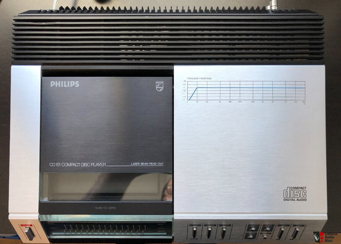 Philips CD-101 CD Player. 1983/1984 Collector condition! Photo #3238300 ...