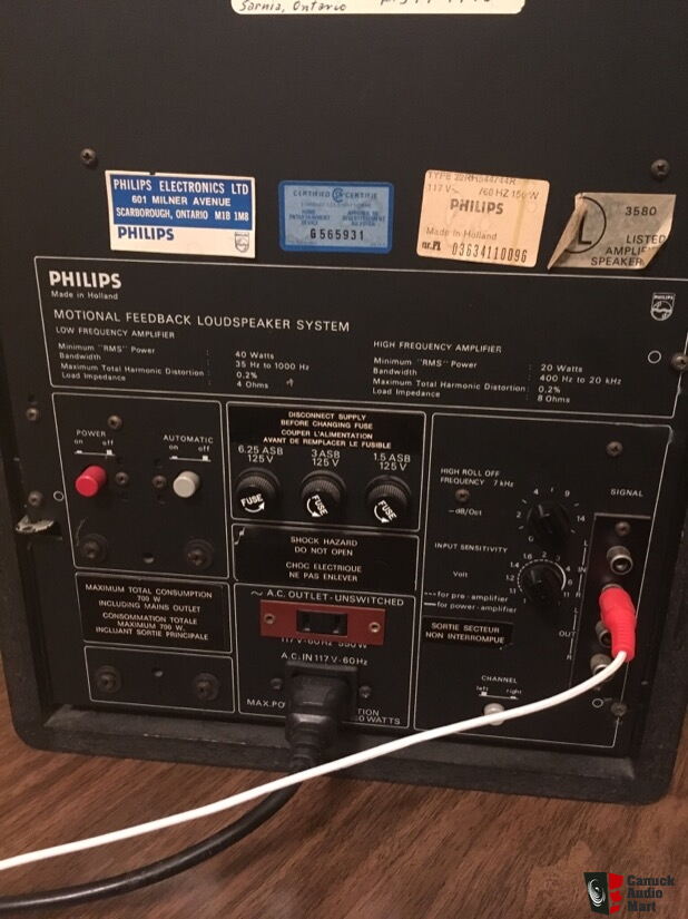 Philips MFB speakers Photo #3239680 - Canuck Audio Mart