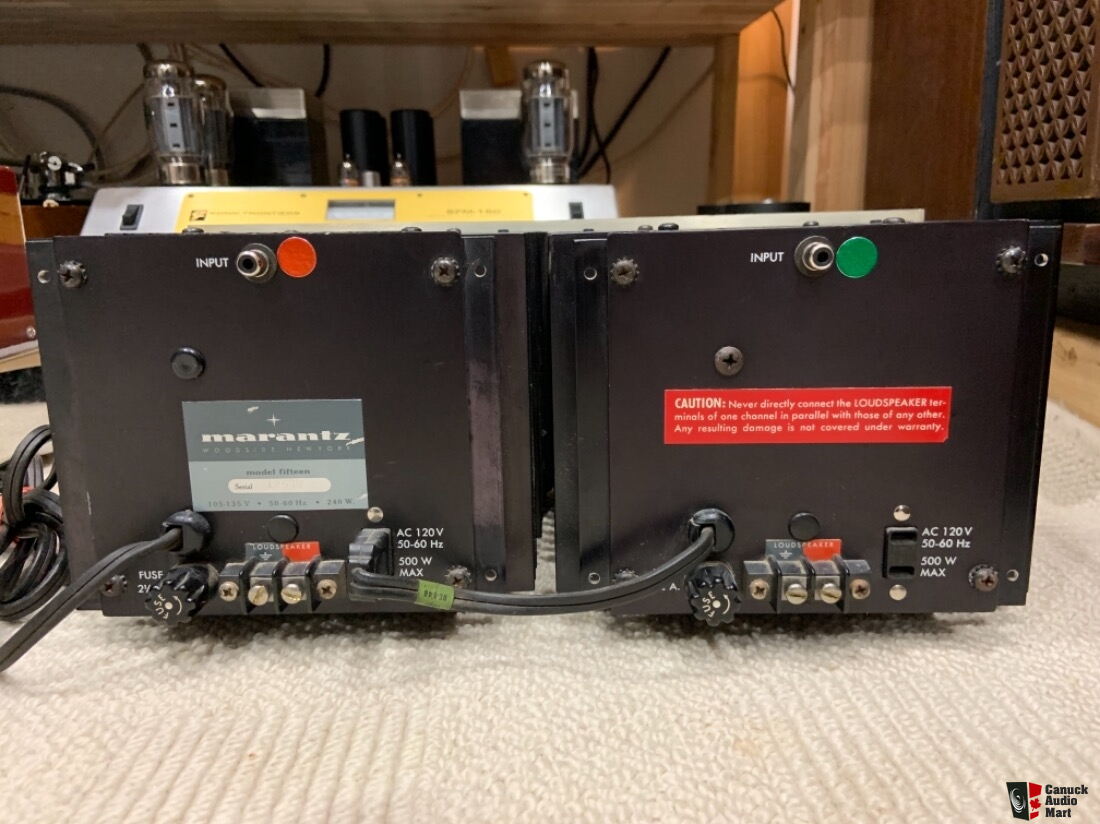 marantz model 15 power amplifier Photo #3239692 - Canuck Audio Mart