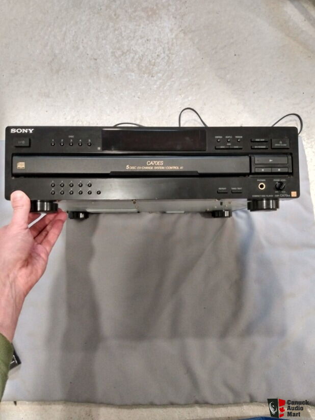 Sony CDP-CA70ES audiophile multi-disc player - LOCAL PICK-UP in ...