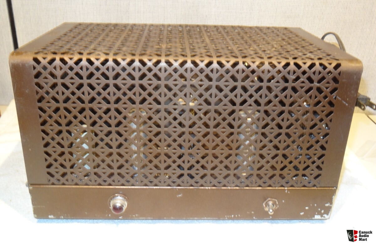 Eico HF22 tube power amplifier with cage Photo #3241330 - Canuck Audio Mart