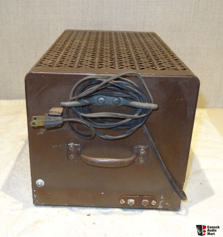 Eico HF22 tube power amplifier with cage Photo #3241333 - Canuck Audio Mart