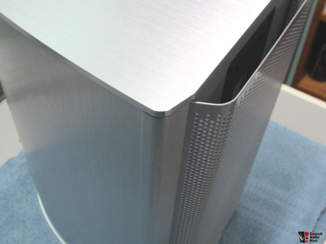 Piega ribbon tweeter speakers with matching stands - Made in ...
