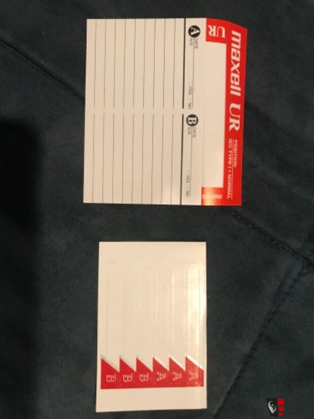 Audio cassette J cards and labels Wanted - Canuck Audio Mart