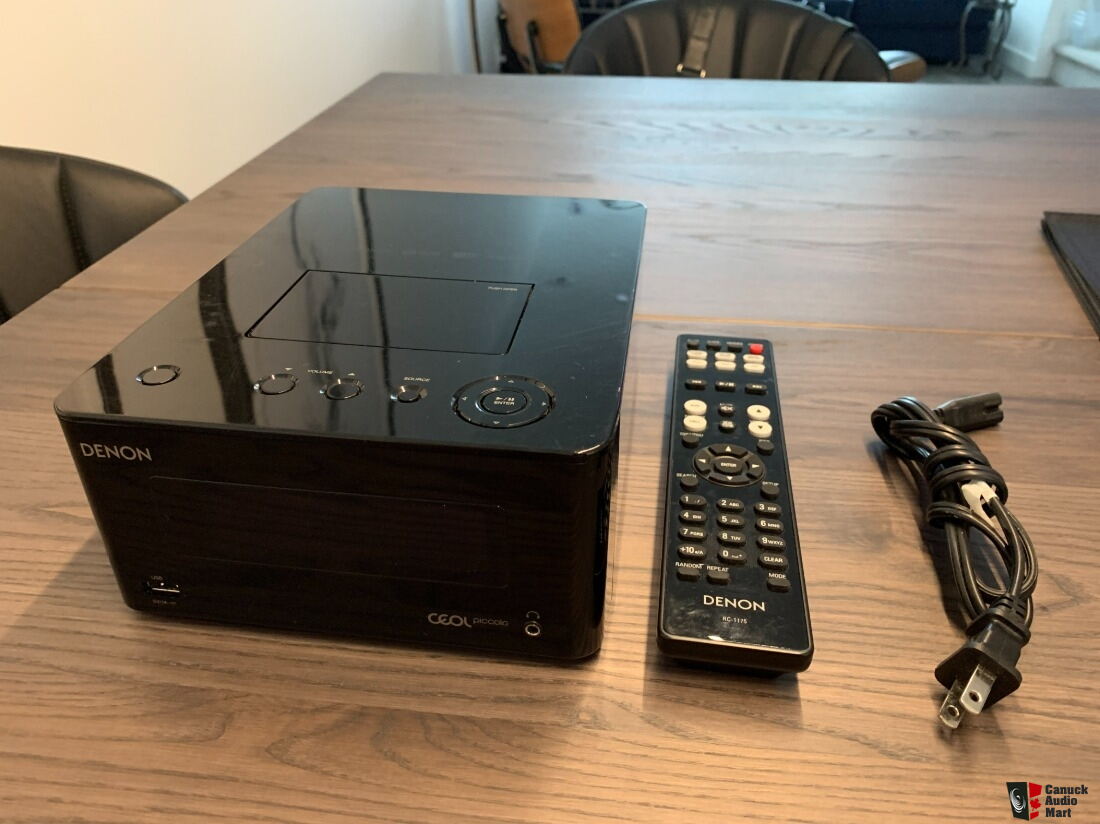 Denon DRA-N5BK CEOL Piccolo Desktop Networking Music System Photo ...