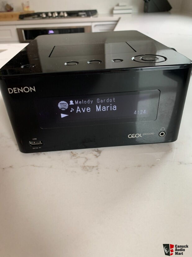 Denon DRA-N5BK CEOL Piccolo Desktop Networking Music System Photo ...