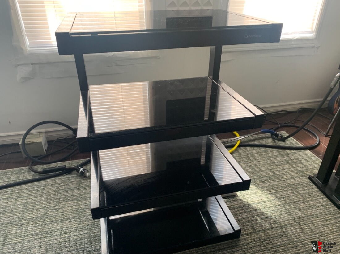 4 Glass Sheff hifi audio rack -pick up only at GTA Photo #3247630 - UK ...