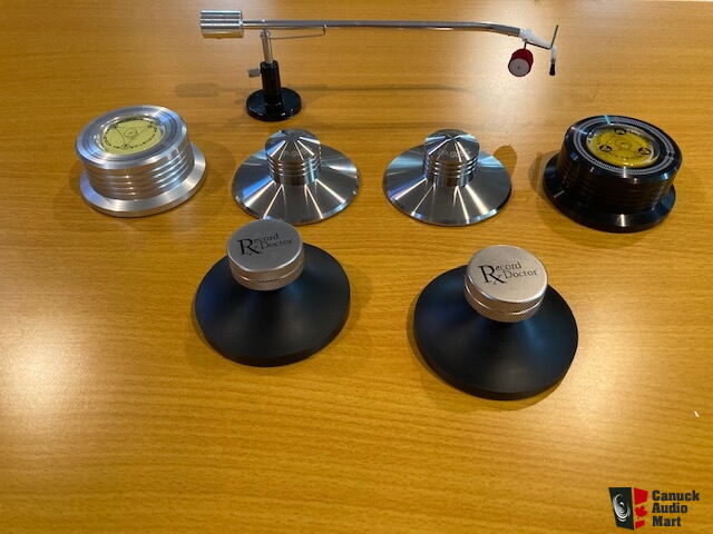 Record Doctor Record Clamps. Acrolink Clamp, Disc Stabilizer, Excel ...