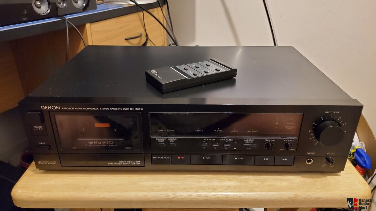 Denon DR-M30HX 3-head cassette deck Photo #3250864 - US Audio Mart