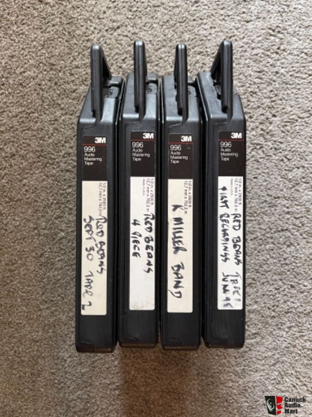 Audio Mastering Tape 996 3M Golden Aluminum Frames Photo #3251806 ...