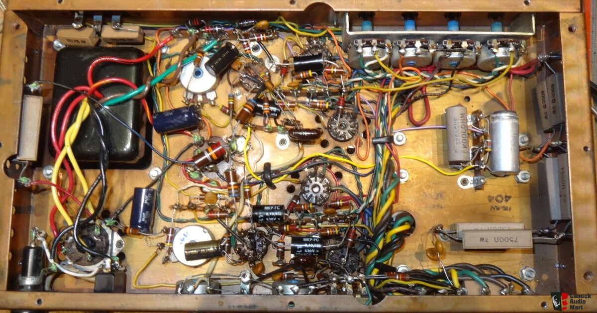 Fisher SA100 tube power amplifier with 7189 output tubes Photo #3252157 ...