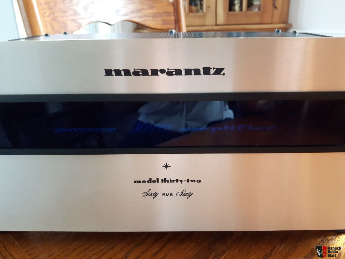 Vintage Marantz Model thirty-two Power amplifier Photo #3256159 ...