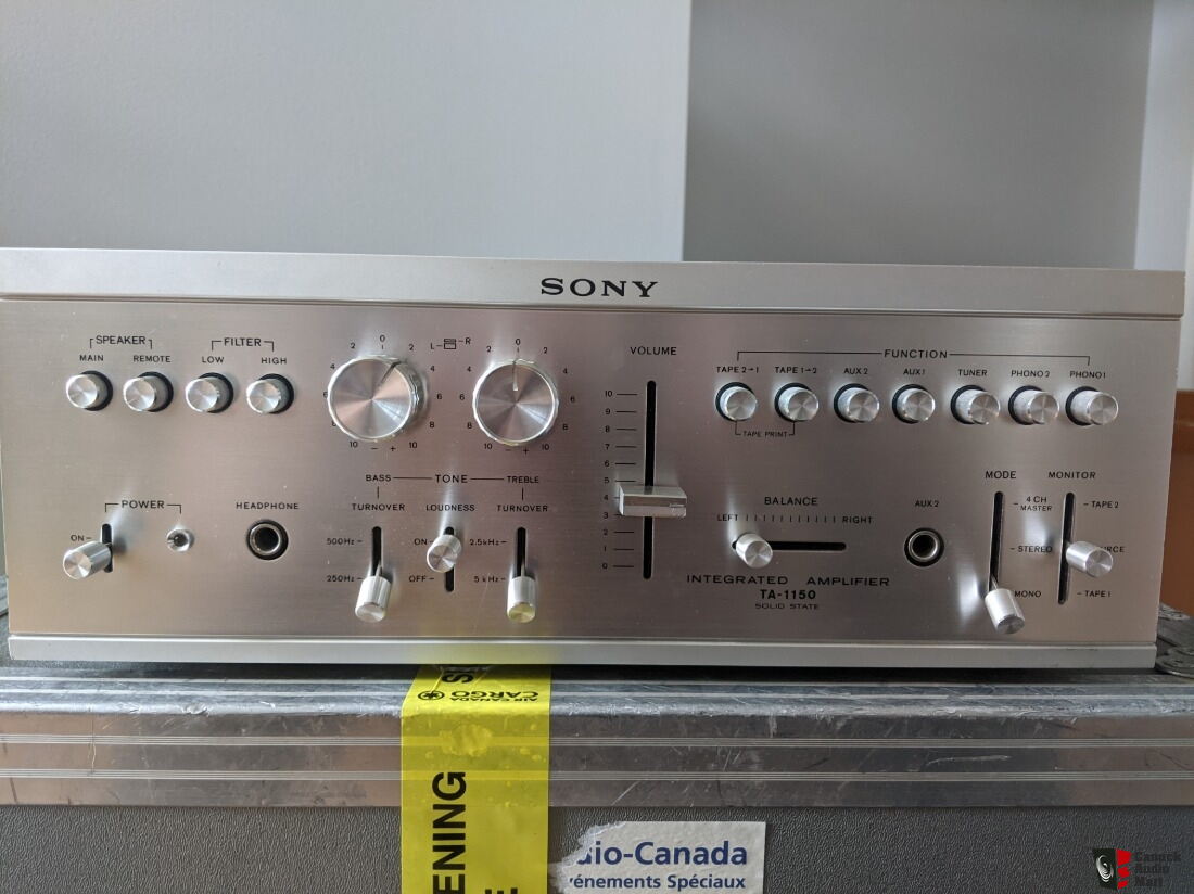 Sony TA-1150 Photo #3256328 - Canuck Audio Mart