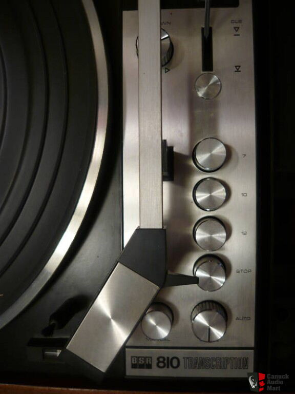 TRANSCRIPTION 810, (X SERIES), BSR MCDONALD TURNTABLE Photo #325673 ...