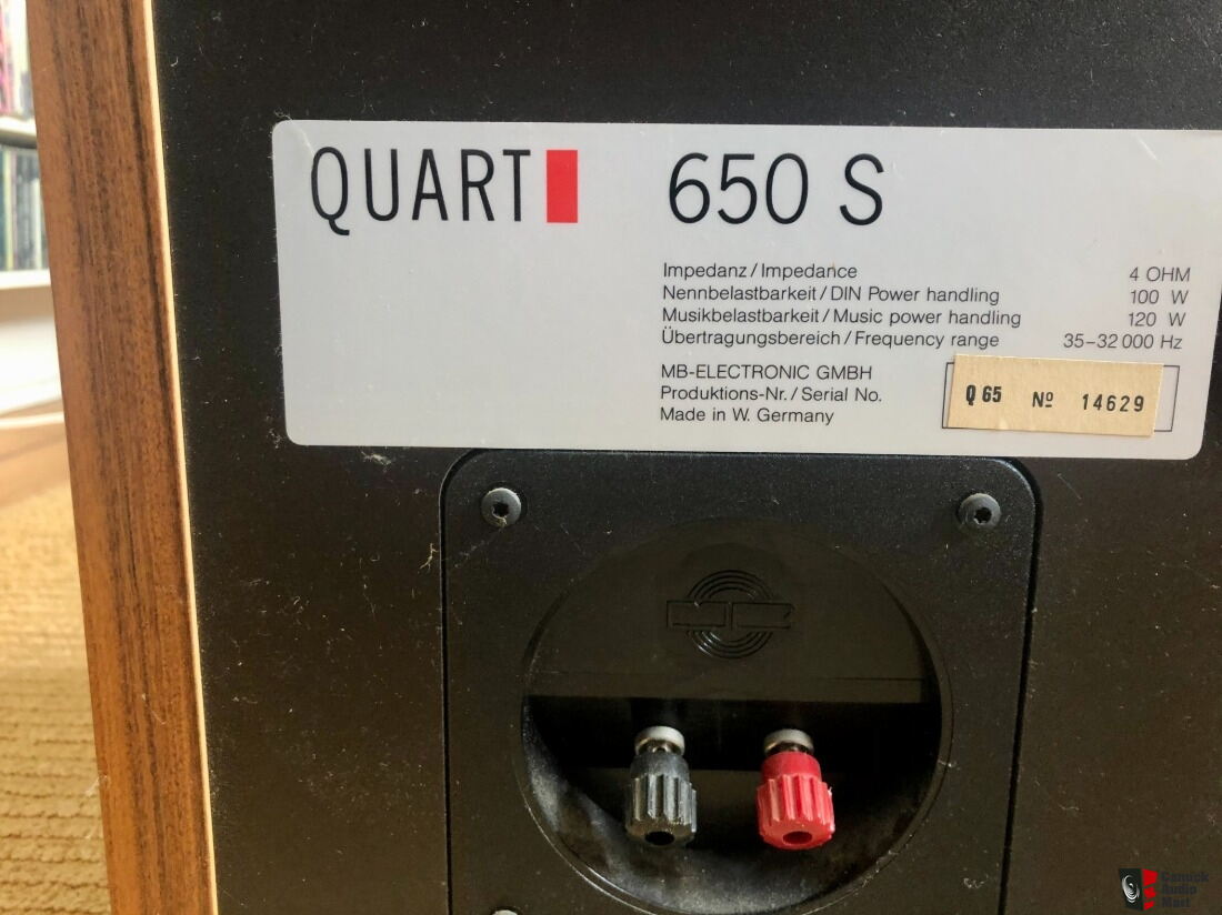 MB Quart 650 S Floor Standing Speakers Photo #3260246 - UK Audio Mart