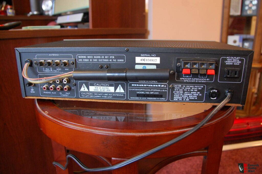 VINTAGE MARANTZ SR 225 STEREO RECEIVER - MINT CONDITION. Photo #326134 ...