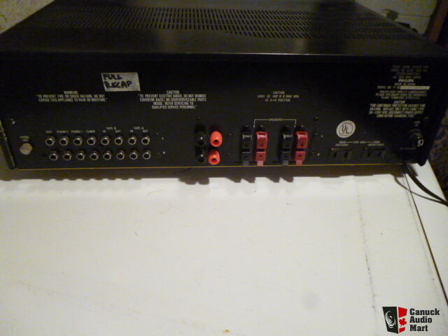 Philips High Fidelity Laboratories 384 45w Integrated Amp Photo ...