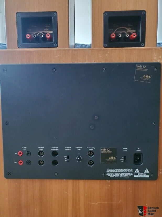 A/D/S Sat 6 Sub 12 Sub/Sat System Photo #3264860 - Canuck Audio Mart