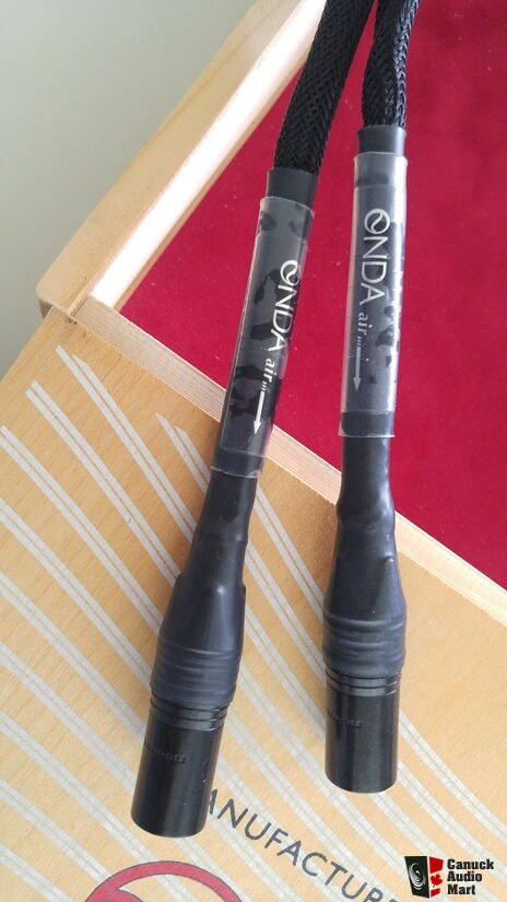 Spring Cleaning - XLR interconnects - Crystal Cable, Onda For Sale ...