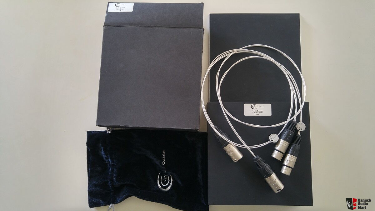 SOLD to Mark - thanks!!! *** Spring Cleaning - XLR interconnects ...