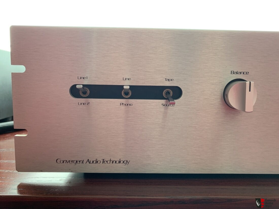 Convergent Audio Technology CAT SL1 Reference Preamplifier Photo ...